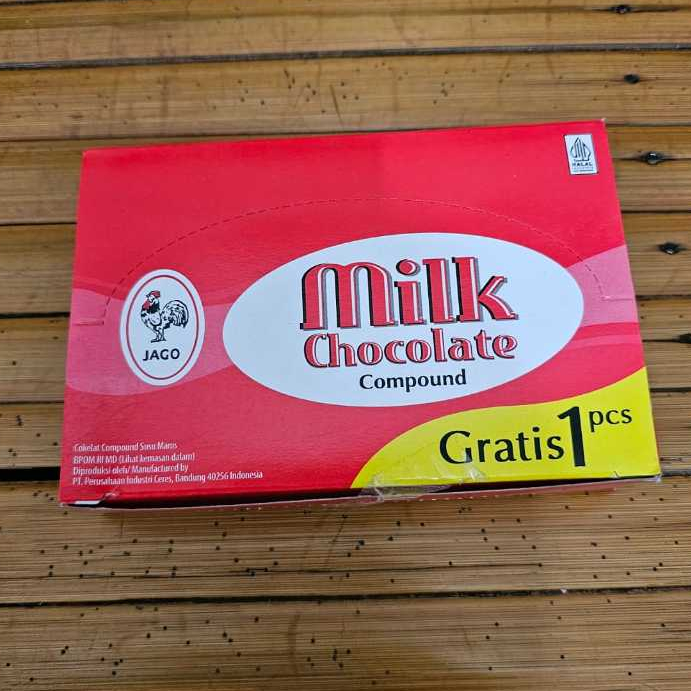 Jual Coklat ayam jago milk chocolate 1 Box isi 12 pcs | Shopee Indonesia