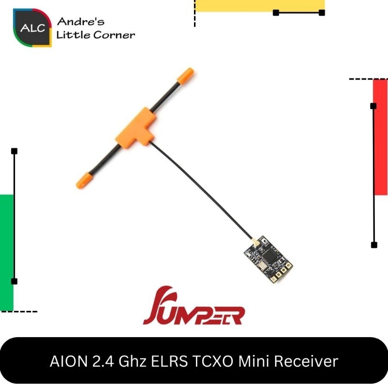 Jual Jumper ELRS AION Mini 2.4G Receiver RX ExpressLRS 2.4Ghz TCXO Long ...