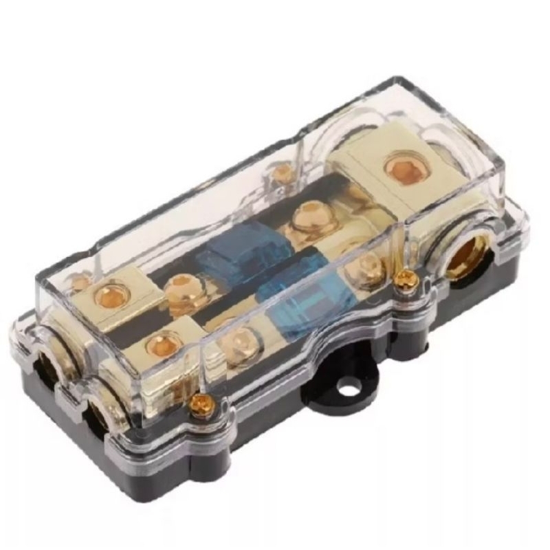 Jual FUSE BOX ISI 2 ANL 1 INPUT + 2 X 60A | Shopee Indonesia