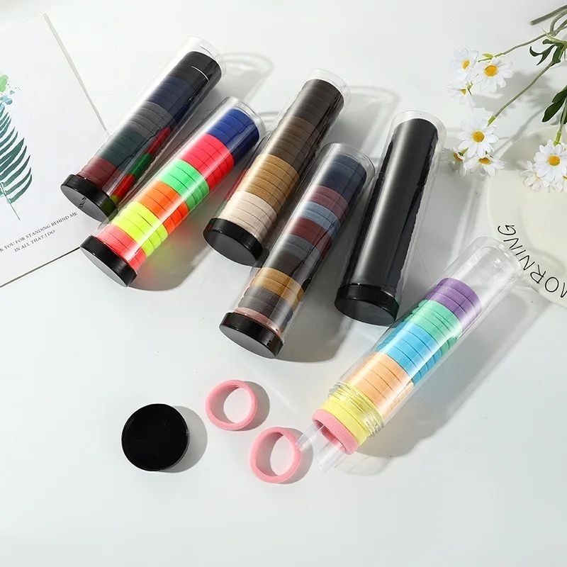 Jual Ikat Rambut Donat Model Tabung Premium | Shopee Indonesia