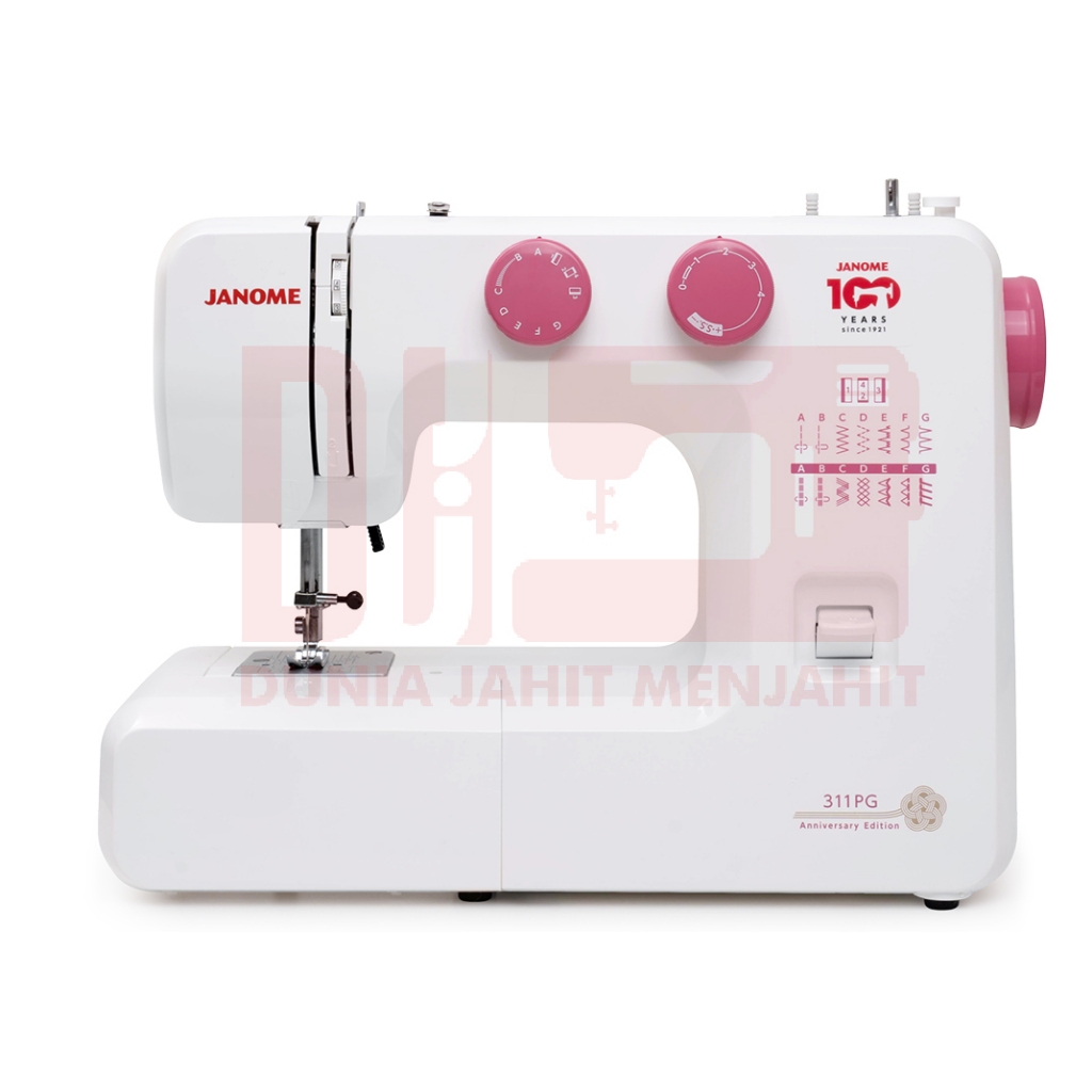 Jual Mesin Jahit JANOME 311PG / 311-PG Special Edition Portable Multifungsi | Shopee Indonesia