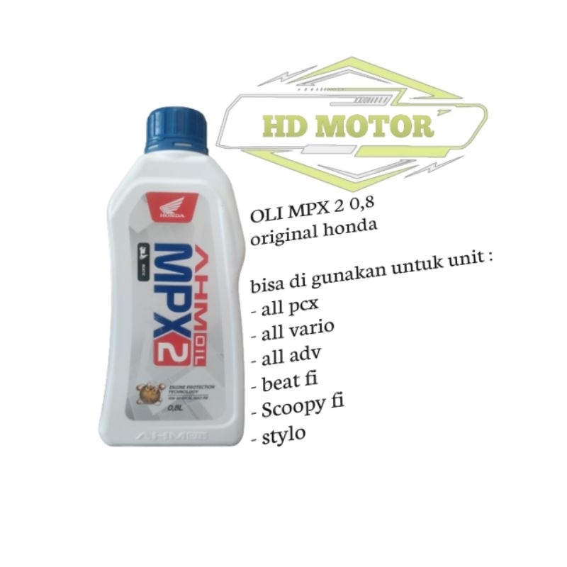 Jual Oli mpx2 0,8L Original Honda | Shopee Indonesia