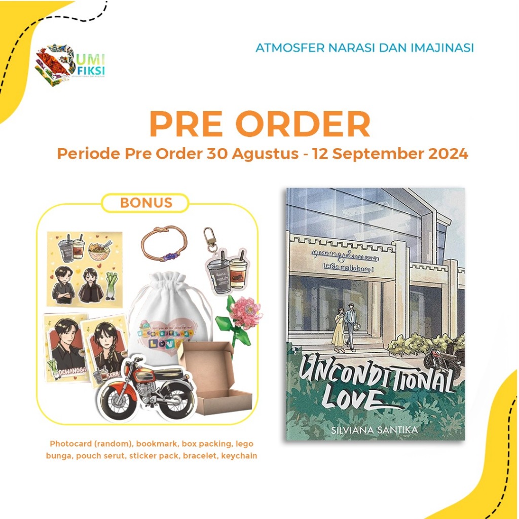 Jual PO - Buku Novel Unconditional Love - Silviana Santika - Cloud Books - Bumifiksi (30 Ags ...