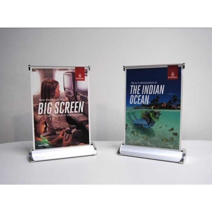 Jual ROLL UP BANNER MINI A3 BAHAN ALBATROS | Shopee Indonesia