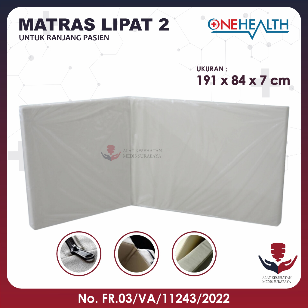 Jual OneHealth Matrass Lipat 2 Kasur Matras Bed Crank Tempat Tidur ...