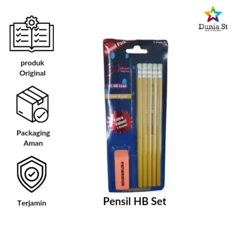 Jual Pensil HB Set | Shopee Indonesia