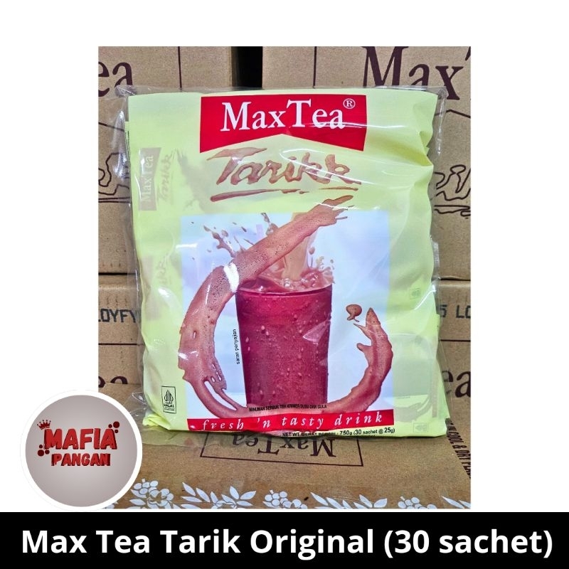 Jual Max Tea Teh Tarik Original 3 renteng / 30 sachet | Shopee Indonesia