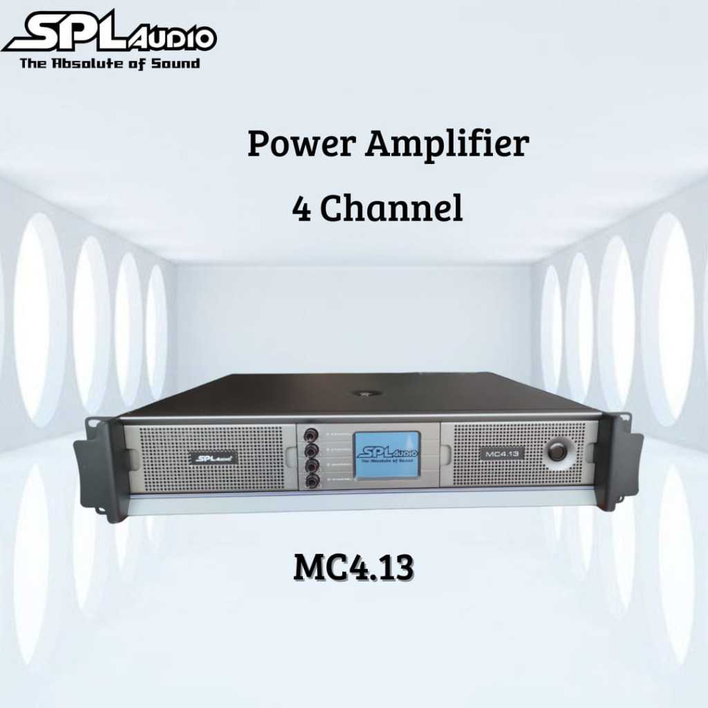 Jual SPL Audio Power Amplifier 4 Channel Tipe MC4.13 | Shopee Indonesia
