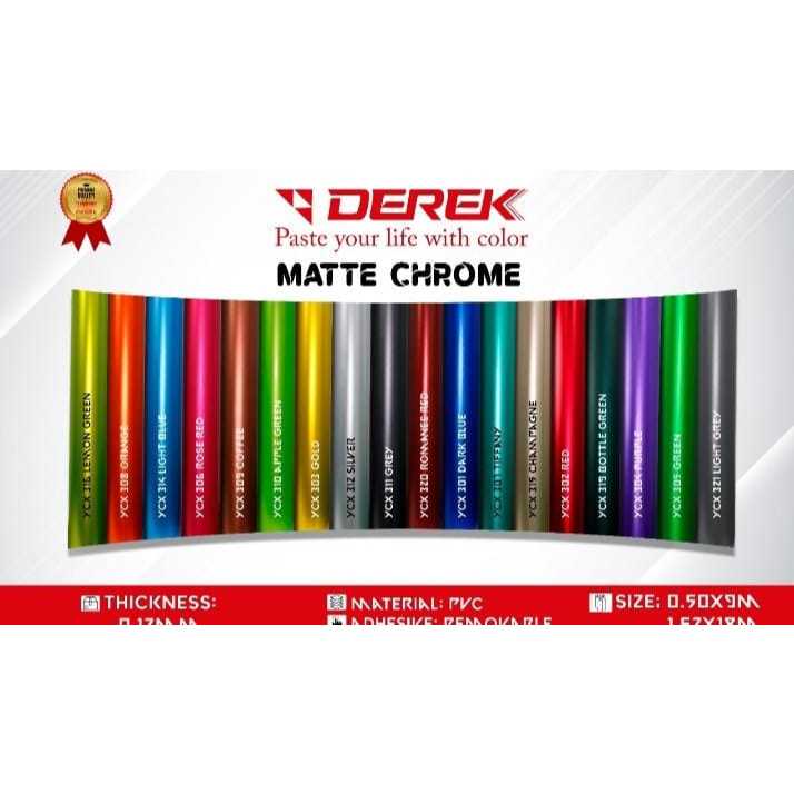 Jual STIKER MATTE CHROME / STIKER DEREK / STIKER MURAH / STIKER TERBAIK ...