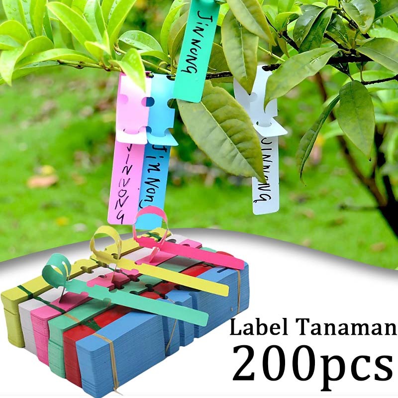 Jual 200pcslabel Tanaman Tancap Tag Pohon Label Tanaman Abel Tanaman (Plant Label Tag) Model ...