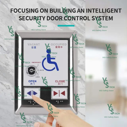 Jual Push Button Disability Automatic Sliding Door Opener M-209 Tombol ...