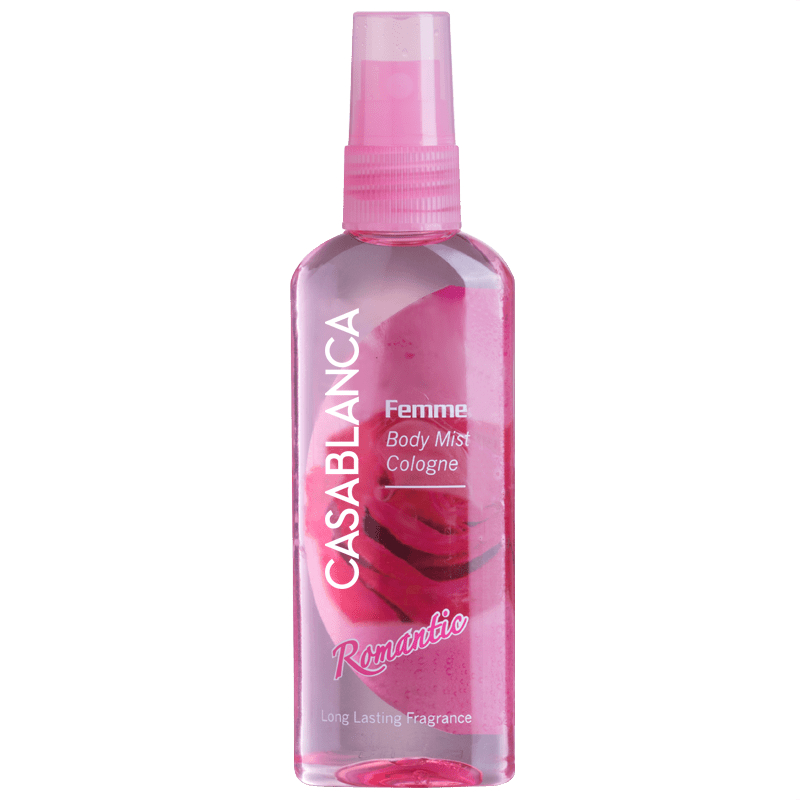 Jual CASABLANCA BODY MIST COLOGNE ROMANTIC 100 ML | Shopee Indonesia
