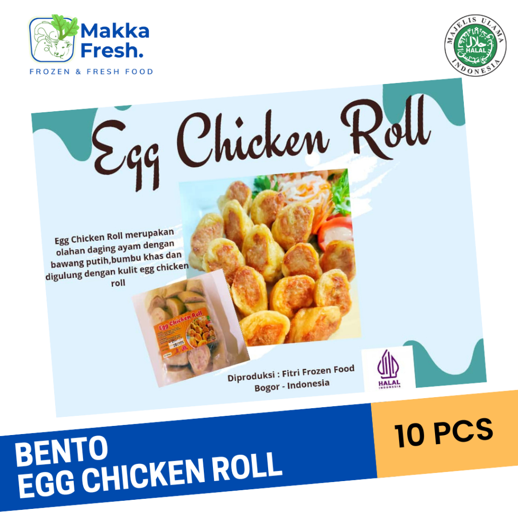 Jual Bento Egg chicken Roll Frozen | Shopee Indonesia