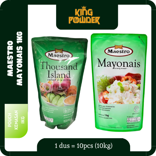 Jual Maestro Mayonaise 1kg / Mayones Maestro 1kg | Shopee Indonesia