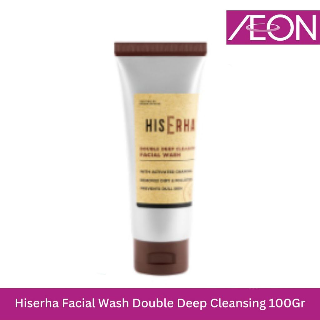 Jual Hiserha Facial Wash Double Deep Cleansing 100Gr | Shopee Indonesia