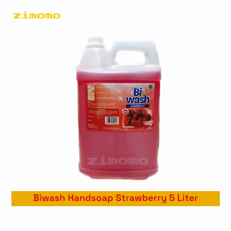 Jual Biwash Sabun Cuci Tangan/ Handsoap 5 Liter | Shopee Indonesia