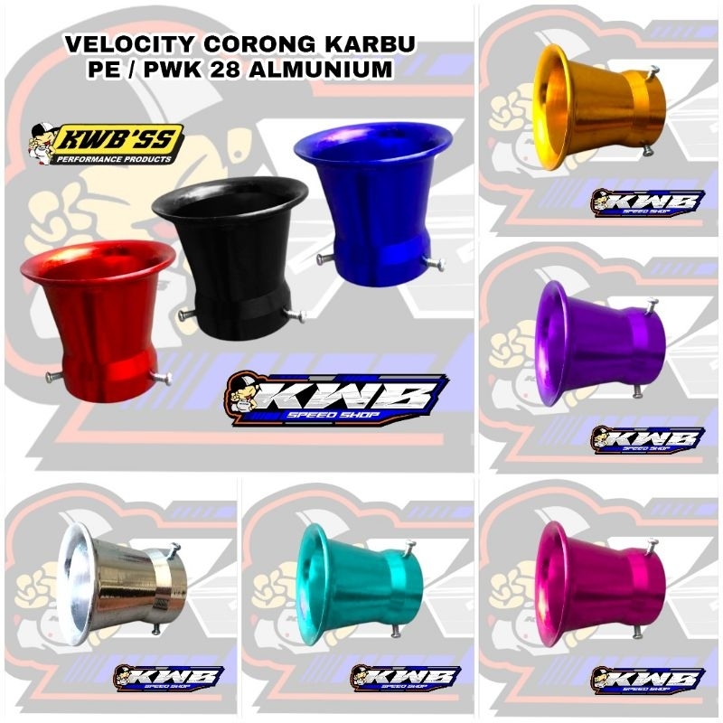 Jual Velocity corong karbu pe 28 pwl 28 pwk 28 diameter 50mm ukuran ...