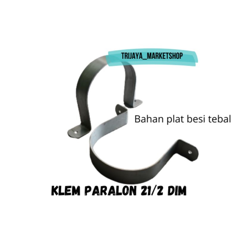 Jual klem pipa paralon besi 21/2" tebal | Shopee Indonesia