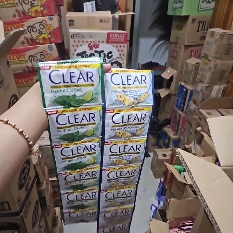Jual Clear Shampoo Renteng isi 24 pcs | Shopee Indonesia