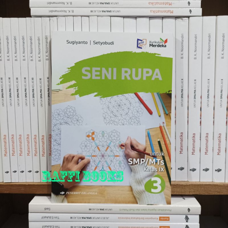 Jual Buku Seni Rupa Kelas 9/IX 3 SMP Erlangga Kurikulum Merdeka | Shopee Indonesia