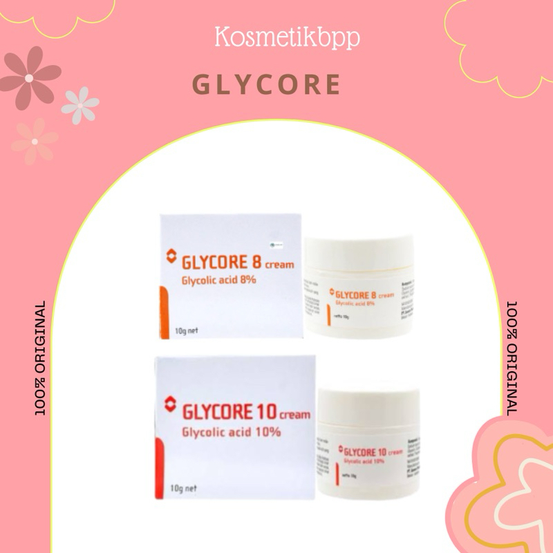 Jual Glycore 8% cream | Glycore 10% cream Glycolic Acid | Shopee Indonesia