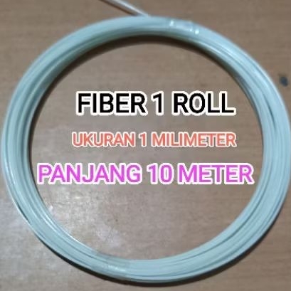 Jual FIBER 1 mm 1 Rol Panjang 10 meter untuk sangkar atau layangan ...