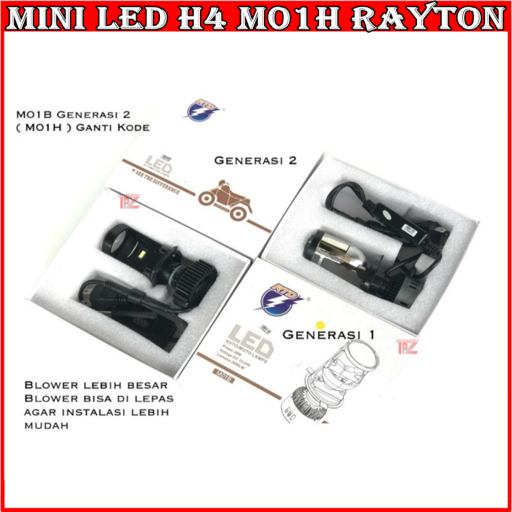 Jual Rayton Led Otomotif M01H-H4 dc9-18V Original | Shopee Indonesia