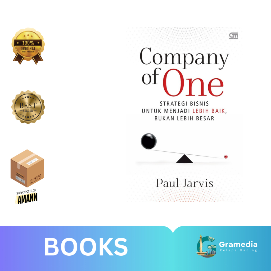 Jual Gramedia MKG - Buku Anak COMPANY OF ONE; Strategi Bisnis untuk ...