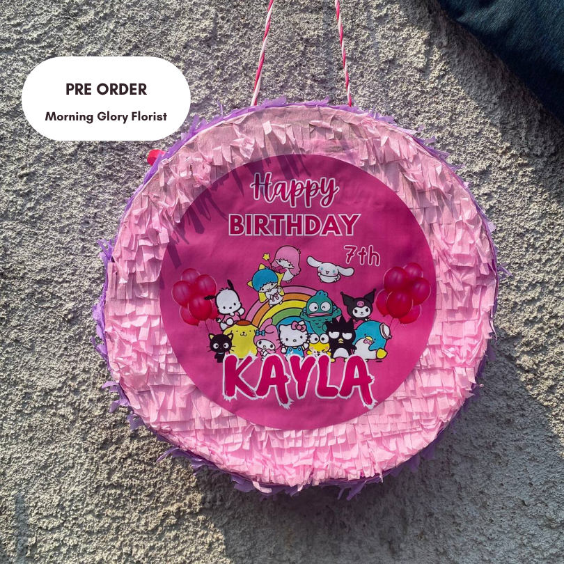 Jual Pinata Pukul Custom gambar bulat diameter 40cm | Shopee Indonesia