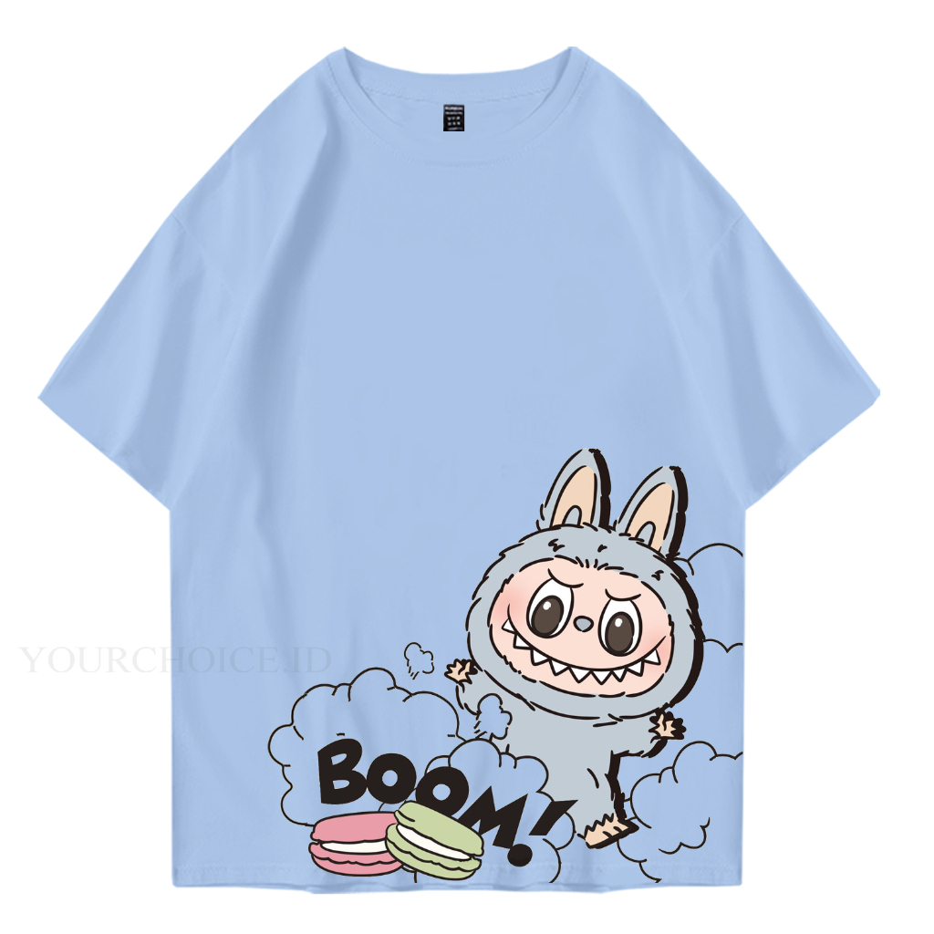 Jual YOURCHOICE.ID Kaos Lengan Pendek Monster Labubu Boom | Shopee ...
