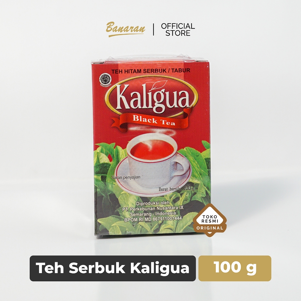 Jual Teh Serbuk Kaligua (Black Tea) 100 gram | Shopee Indonesia