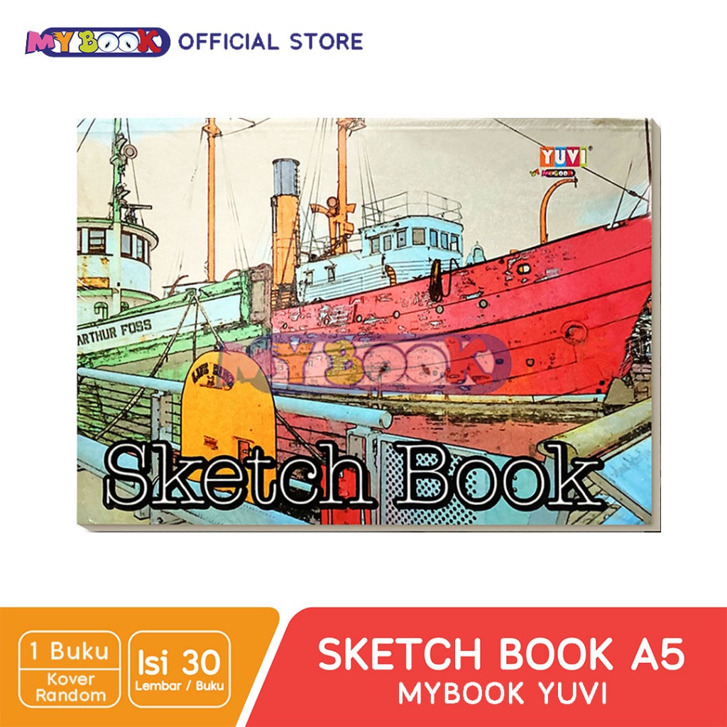Jual My Book Yuvi Buku Tulis Sketch Book A5 30 Lembar | Shopee Indonesia