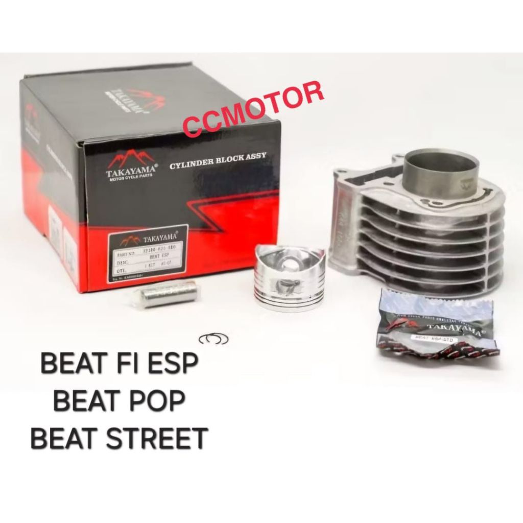 Jual CYLINDER BLOCK BLOK BETA FI ESP POP STREET STATER HALUS K25 ...