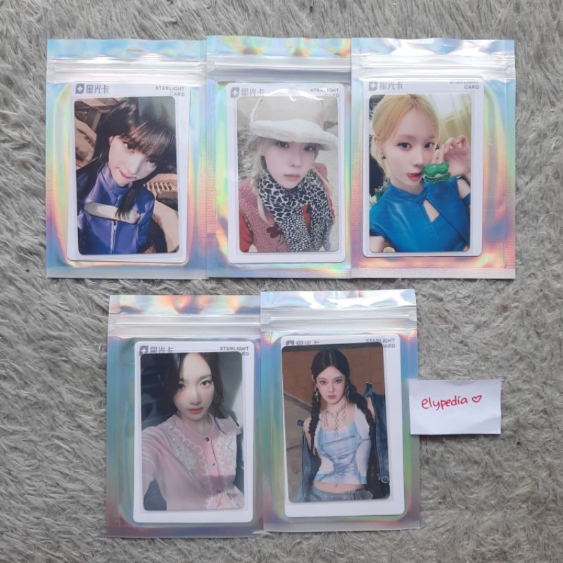 Jual [READY] aespa Karina, Winter & Ningning "Armageddon" Official Photocard QQ Music Lucky Draw ...