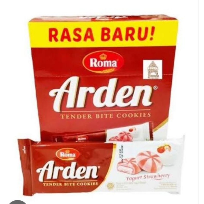 Jual BISKUIT ROMA ARDEN YOGURT STRAWBERRY (1 BOX) | Shopee Indonesia