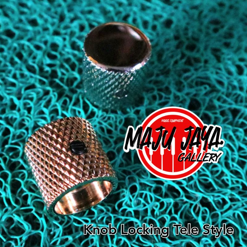Jual knob potensio besi locking gitar bass elektrik telecaster gotoh ...