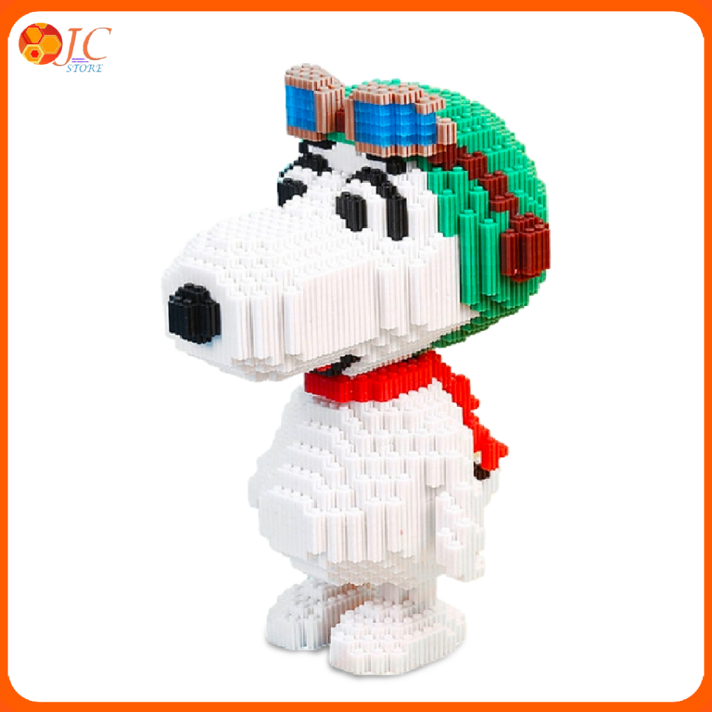 Jual JC Nano Blocks Snoopy Mainan Anak Balok Susun Puzzle Bricks ...