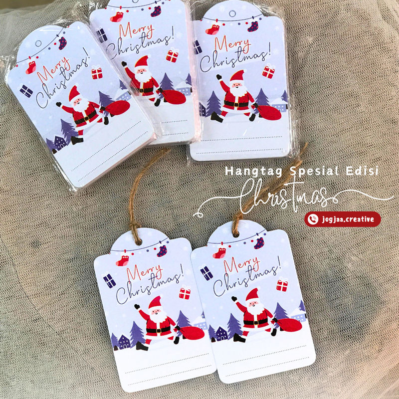 Jual [READY BANYAK] Christmas Series | HANG TAG NataI | KARTU UCAPAN ...