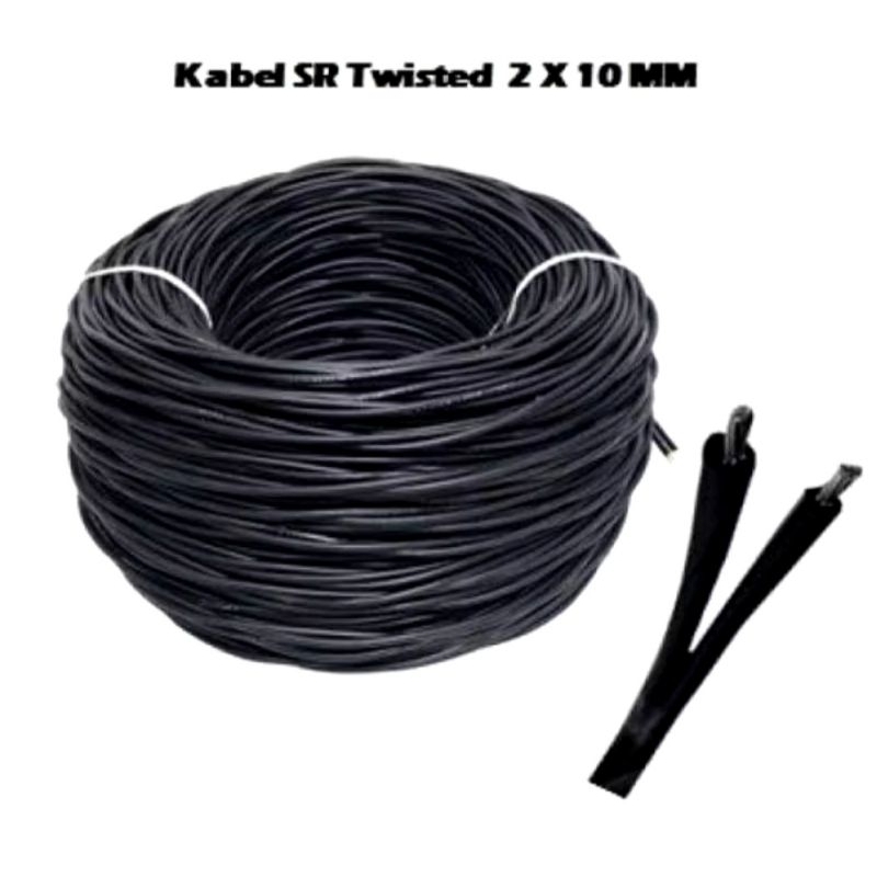 Jual KABEL TWIST 2x10 MM KABEL LISTRIK 1 ROLL | Shopee Indonesia
