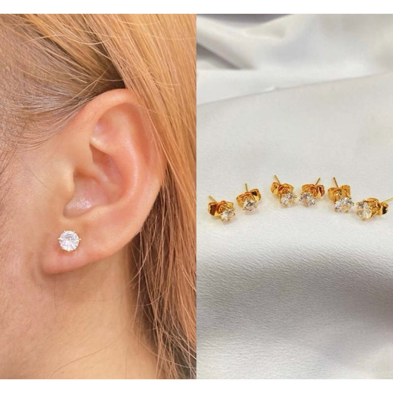 Jual Anting tusuk permata - anting ke pura | Shopee Indonesia