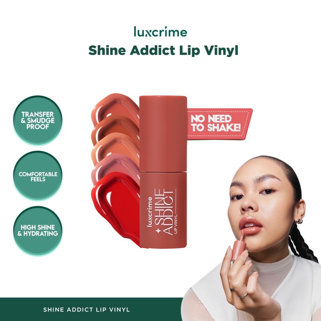 Jual Luxcrime Shine Addict Lip Vinyl 2.5gr | Shopee Indonesia