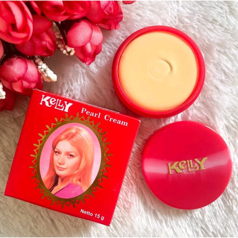 Jual KELLY Pearl Cream/ Krim Muka 15gr | Shopee Indonesia