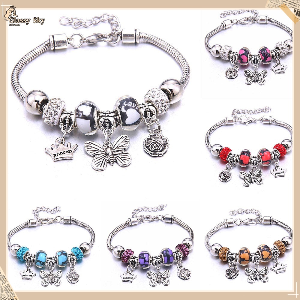 Jual ️【Ready&COD】GELANG PANDORA TERBARU TITANIUM STEEL MODEL KOREA ANTI ...