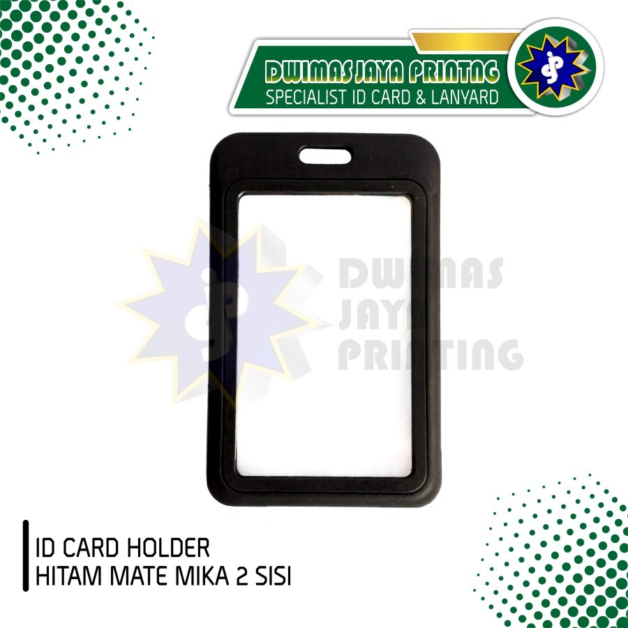 Jual Tempat ID Card - Holder ID Card / Casing ID Card 2 Sisi | Shopee ...