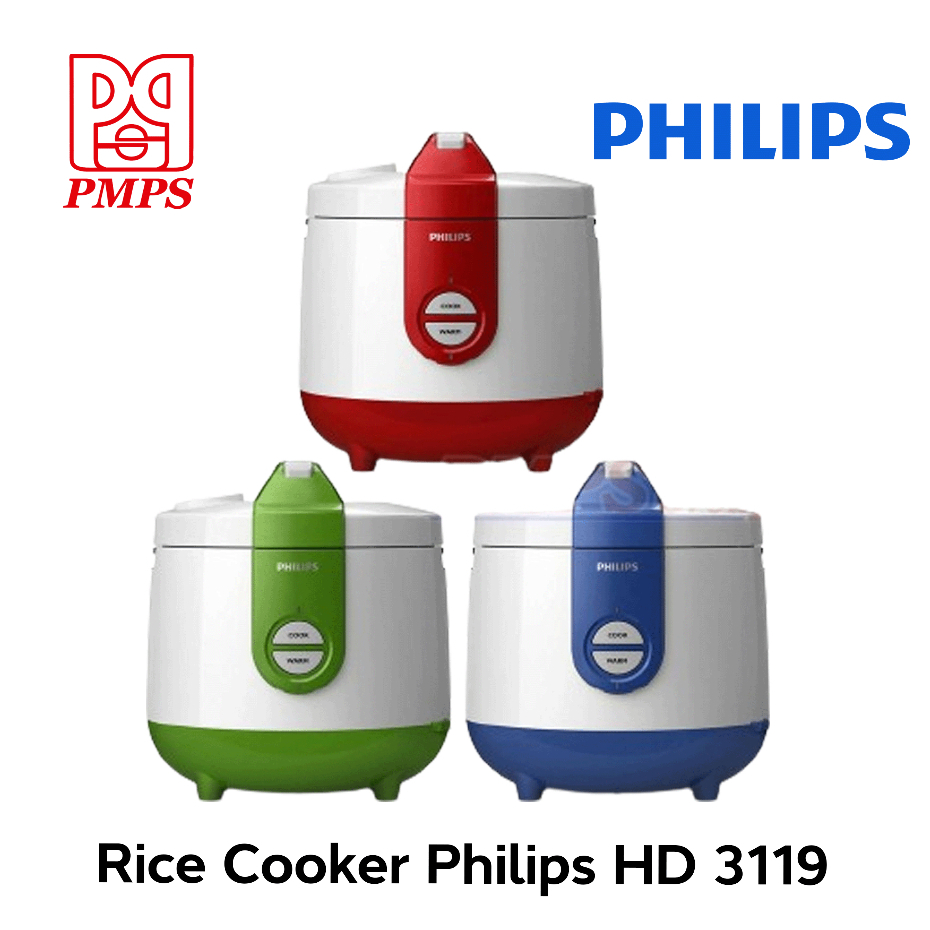 Jual Rice Cooker Philips HD 3119 Basic Color Penanak Nasi 2 L | Shopee ...