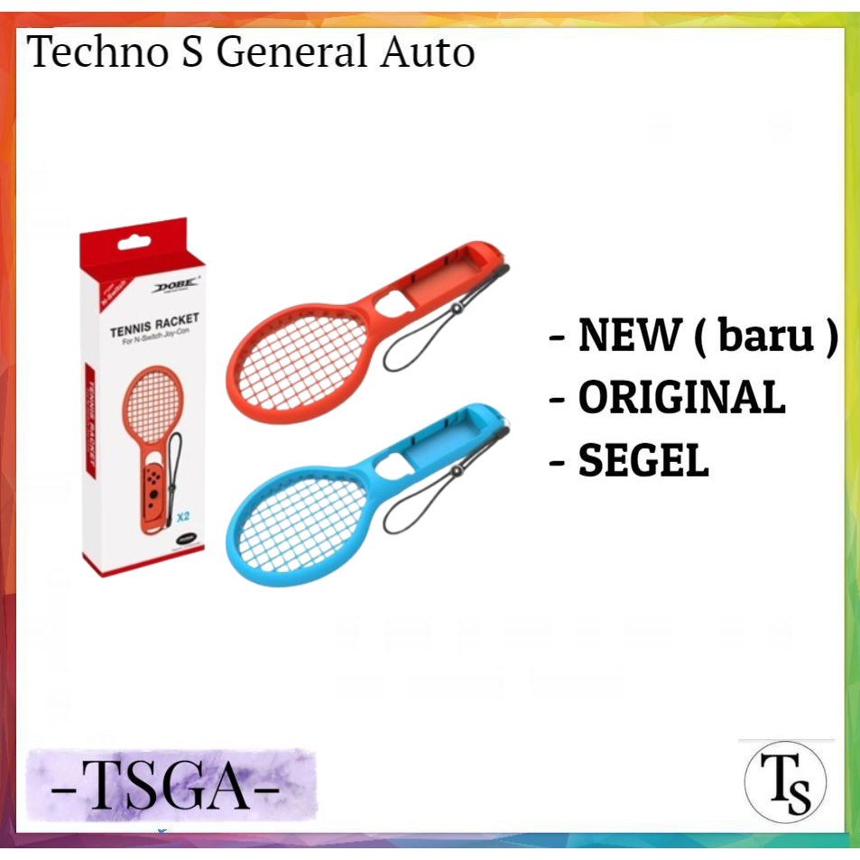 Jual Dobe Tennis Racket Nintendo Switch - Tennis Raket Controller 1 ...