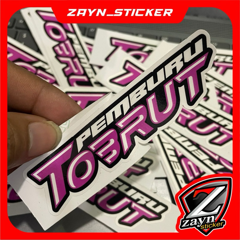 Jual sticker pemburu tobrut #012 | Shopee Indonesia