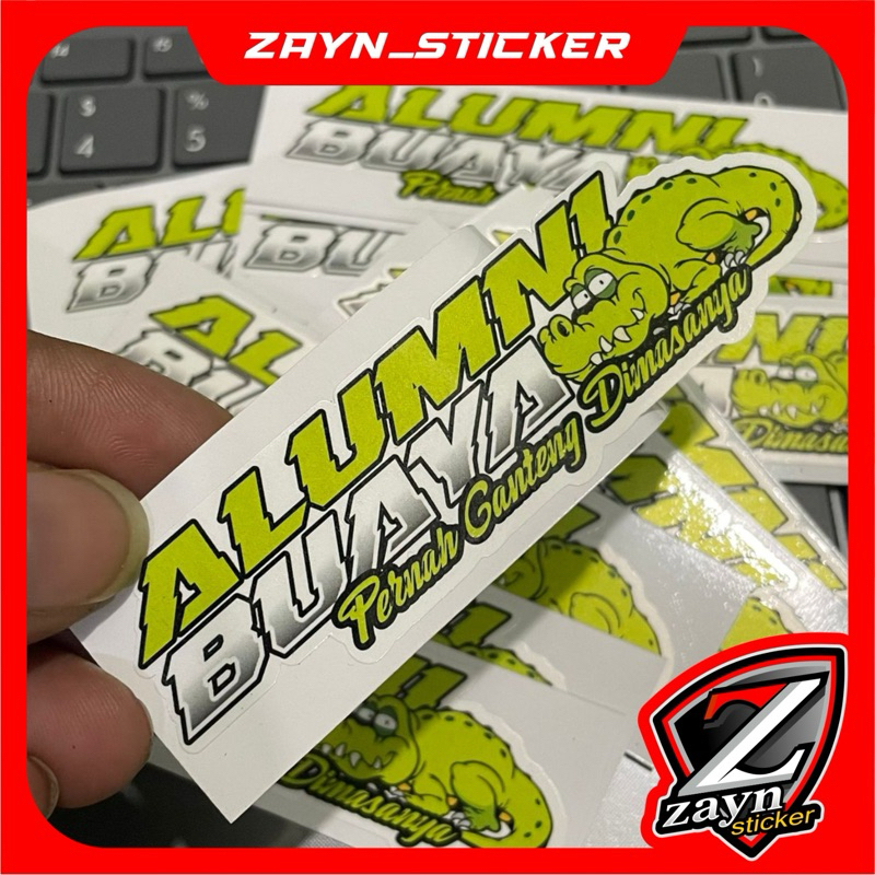 Jual sticker viral alumni buaya 003 | Shopee Indonesia