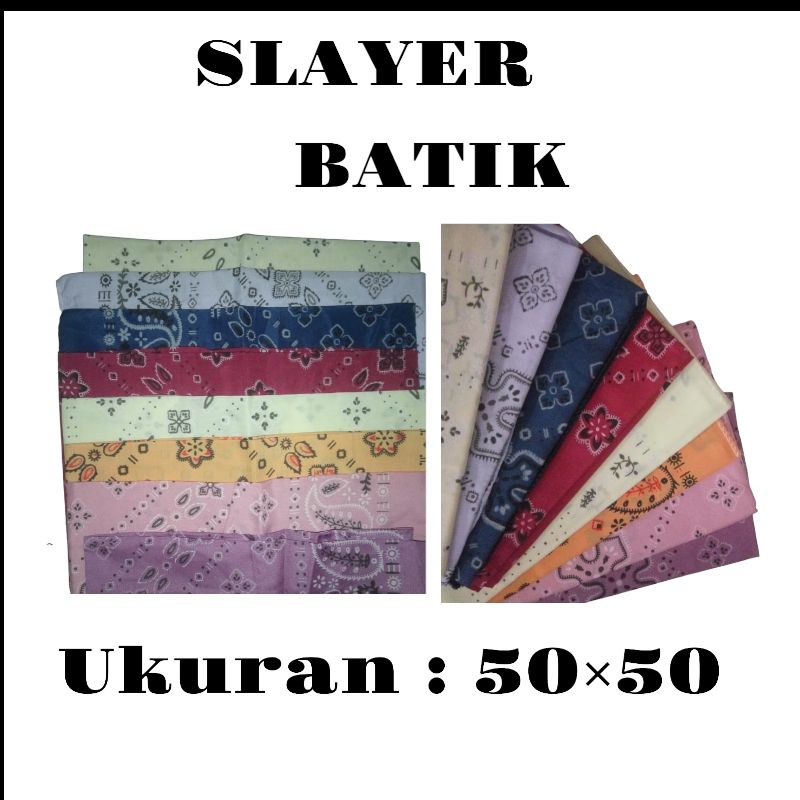 Jual SLAYER SAPU TANGAN MULTIFUNGSI | MASKER SLAYER | BANDANA BATIK ...