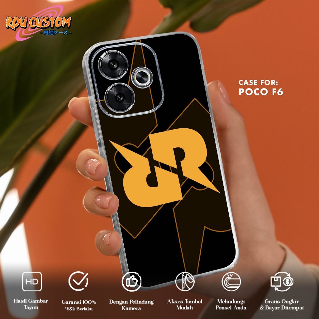 Jual Case POCO F6 - Casing POCO F6 [ RRQ ] Silikon POCO - Case Hp ...